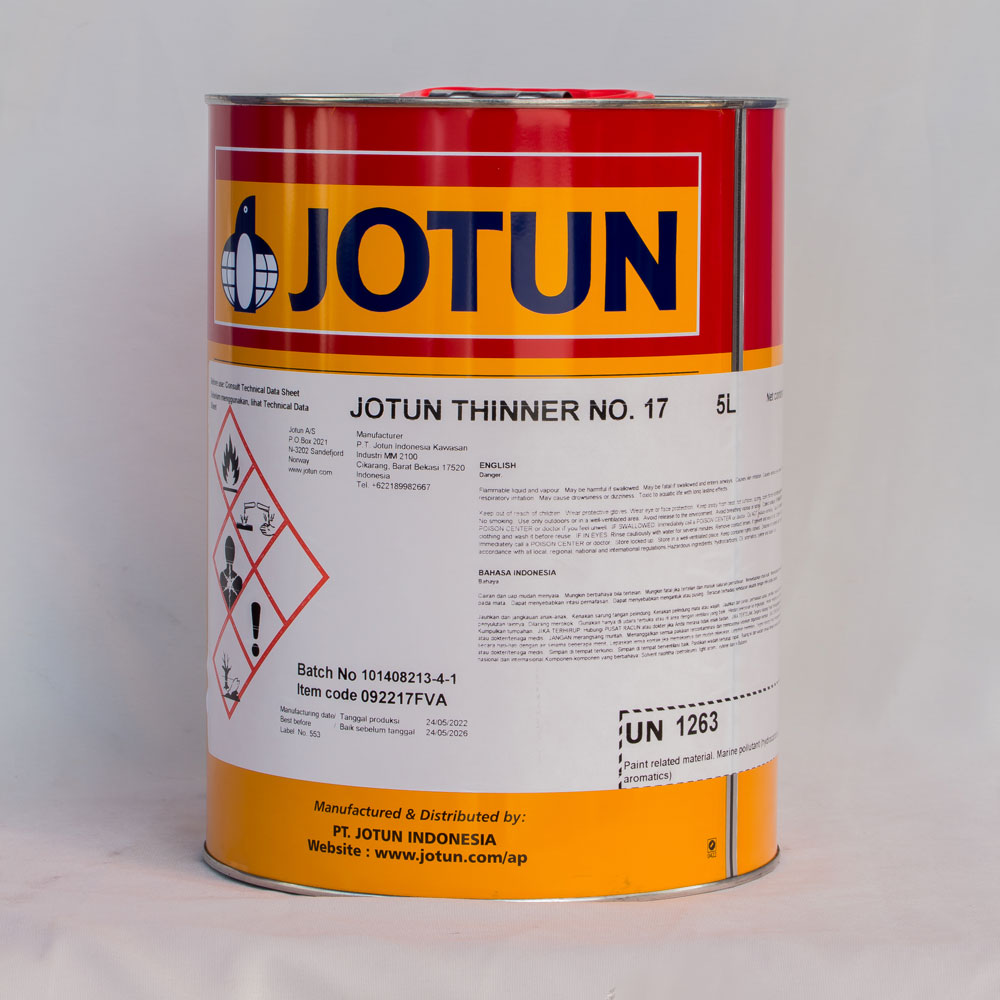 JOTUN THINNER NO 17 – JJ Marine Indonesia is an Authorized Dealer for ... JOTUN THINNER NO 17 – JJ Marine Indonesia is an Authorized Dealer for ...